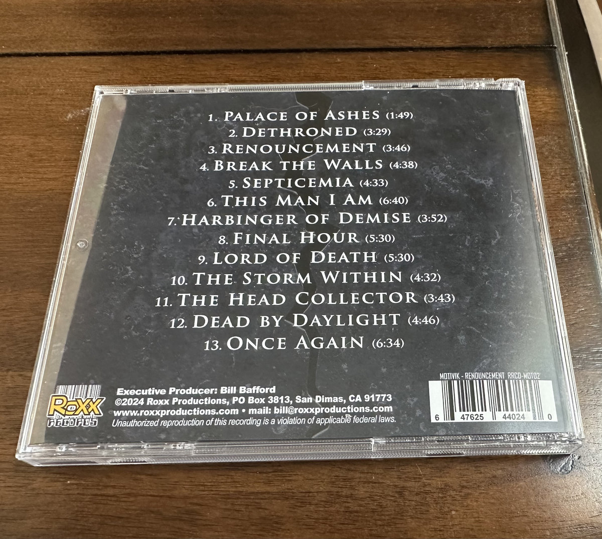 Renouncement (Album) | Motivik