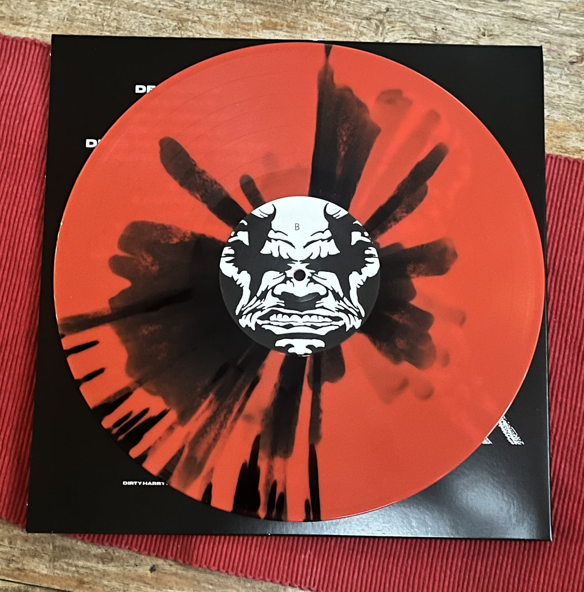 Limited Vinyl. Red and Black Splatter. 200 copies only. | Dread Messiah