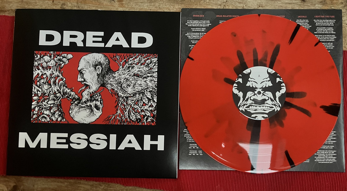 Limited Vinyl. Red and Black Splatter. 200 copies only. | Dread Messiah