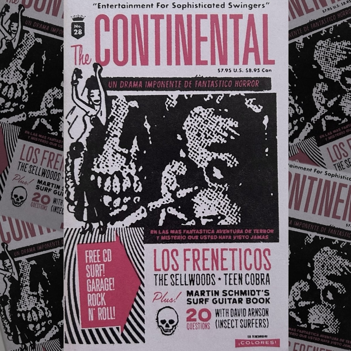 The Continental magazine with LOS FRENETICOS + CD compilation | MuSick ...