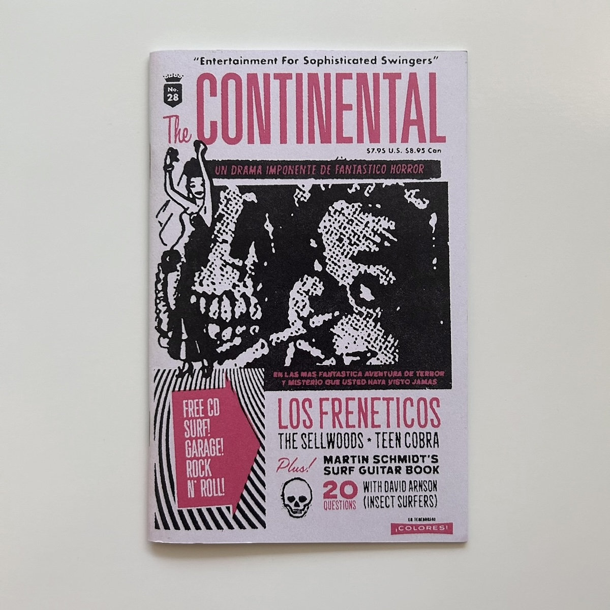 The Continental magazine with LOS FRENETICOS + CD compilation | MuSick ...