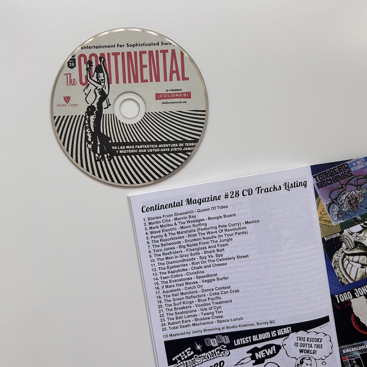 The Continental magazine with LOS FRENETICOS + CD compilation | MuSick ...