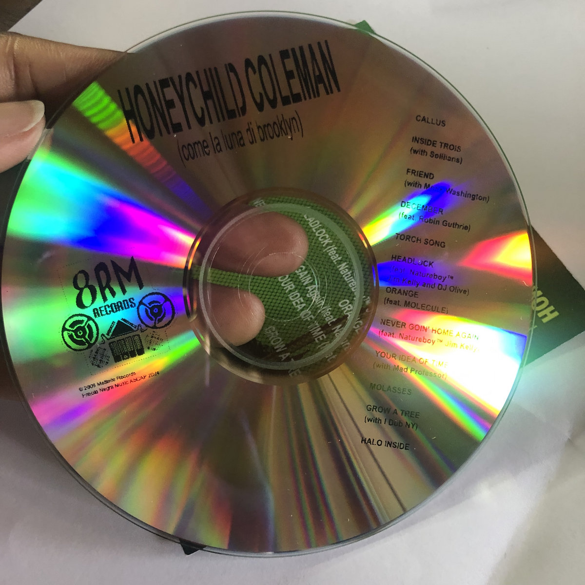 Halo Inside (come la luna di Brooklyn) CD | Honeychild Coleman
