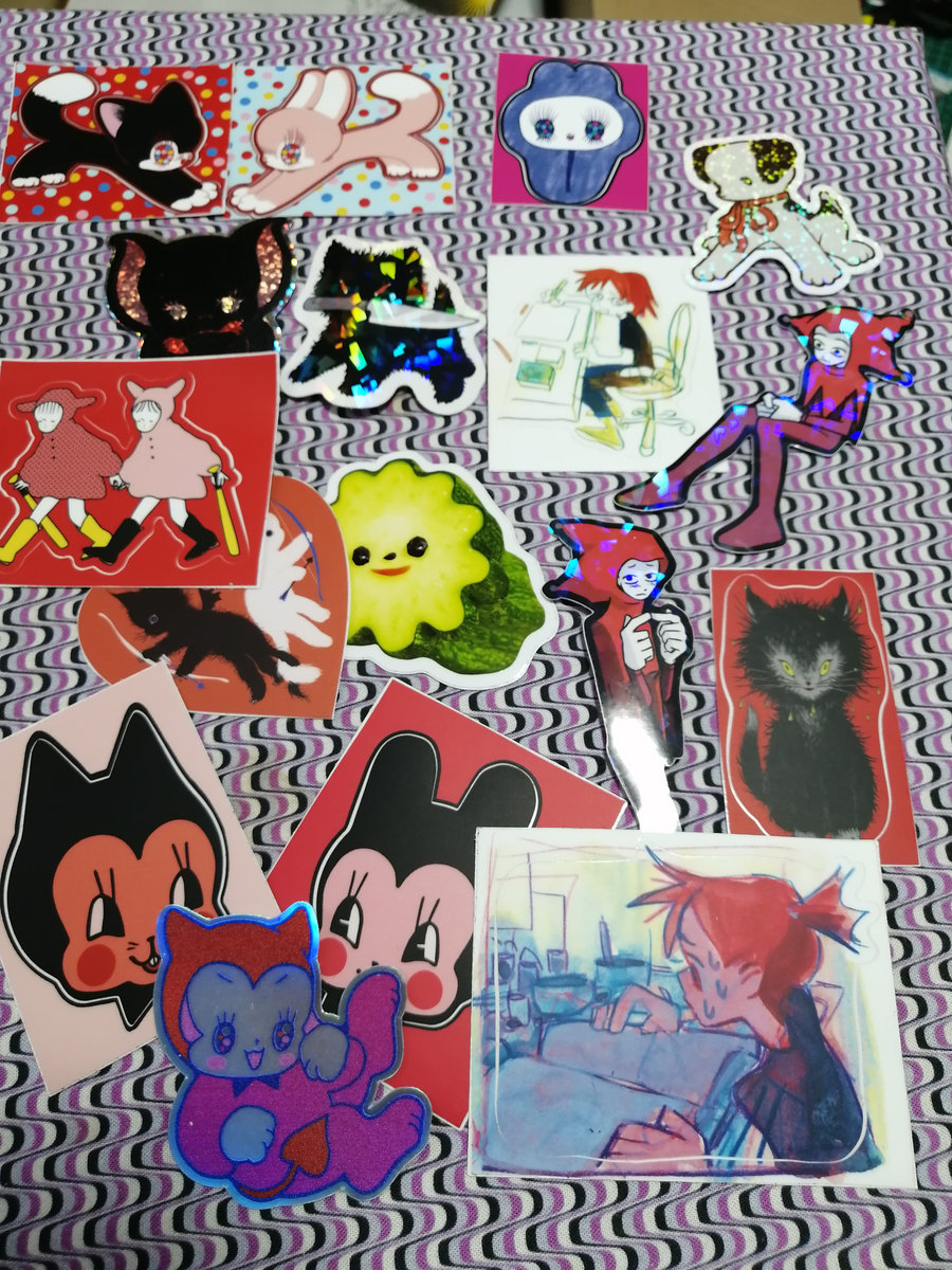 PAPATU sticker set 【xuh and Javvie】 | Suikazura