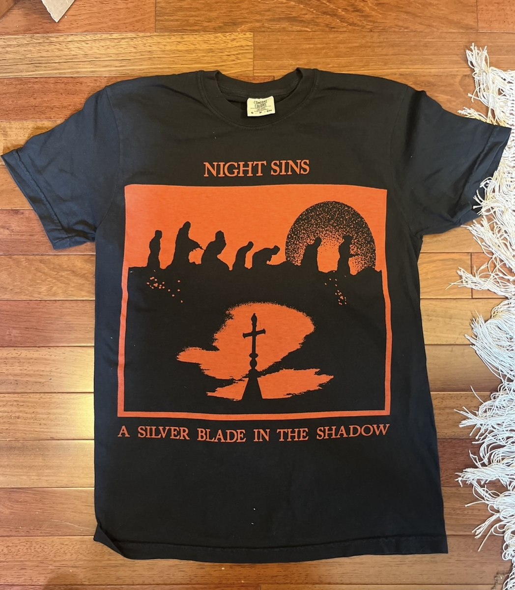 A Silver Blade In The Shadow T Shirt Night Sins