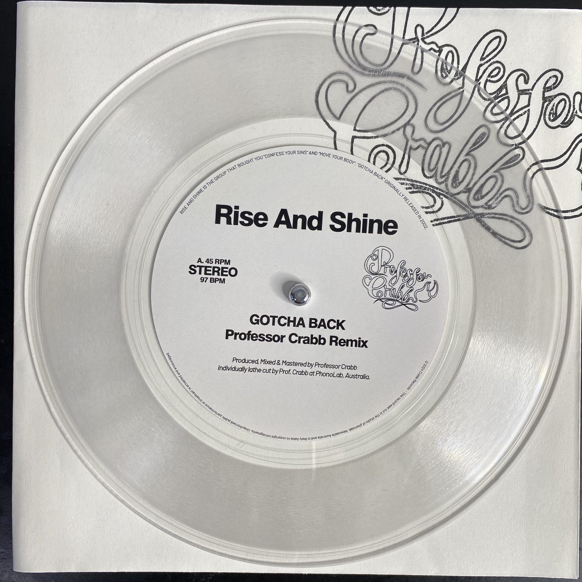 Rise & Shine - Gotcha Back (Professor Crabb Remix) | Professor Crabb