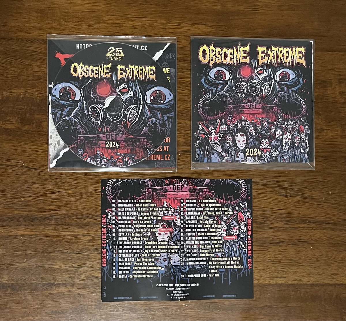 *Sale* Obscene Extreme 2024 CD Sampler | Belushi Speed Ball