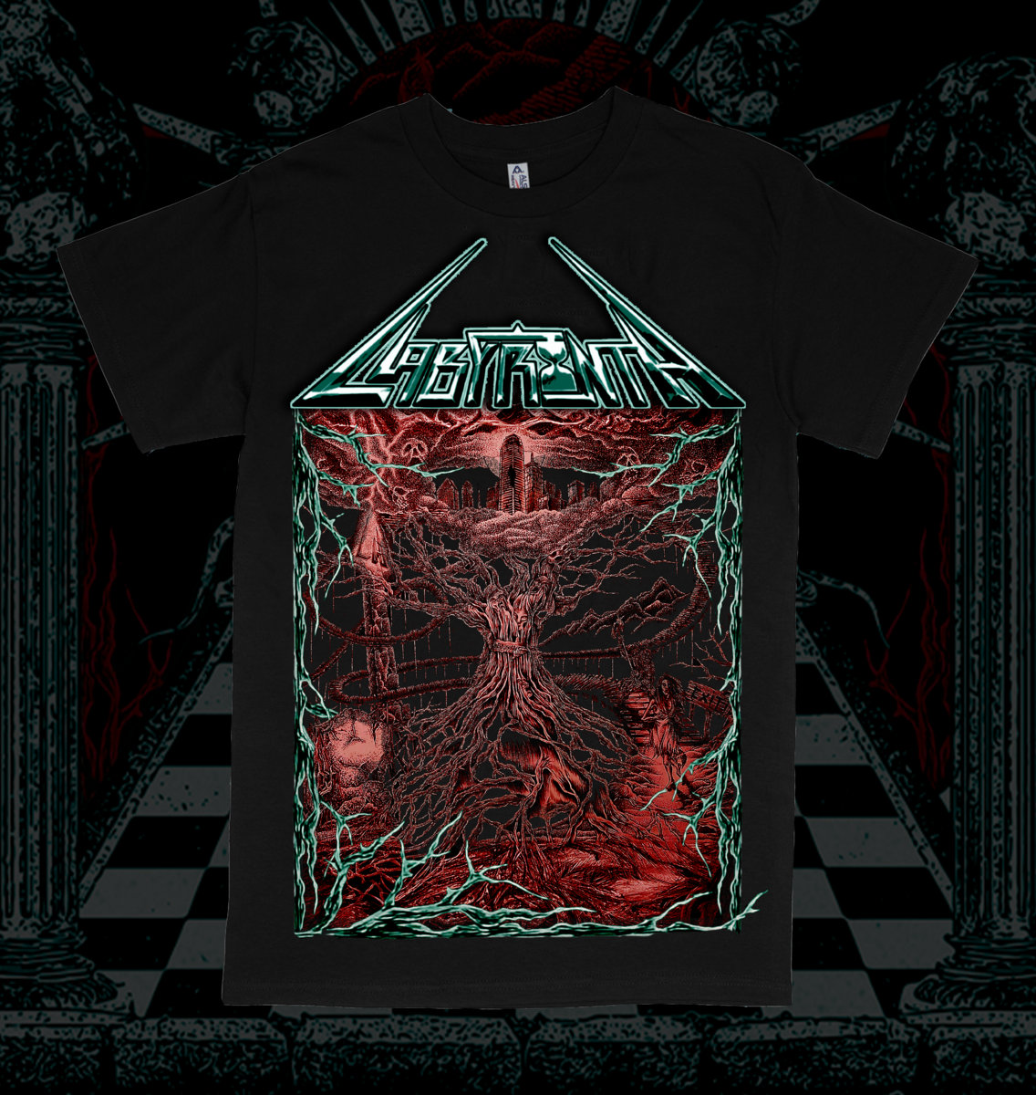 Maze of Mayhem U.S. Tour T-Shirt | Labyrinth