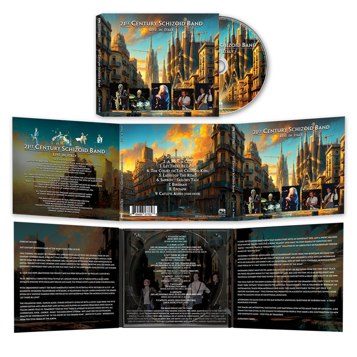 Live In Italy | 21st Century Schizoid Band | Cleopatra Records