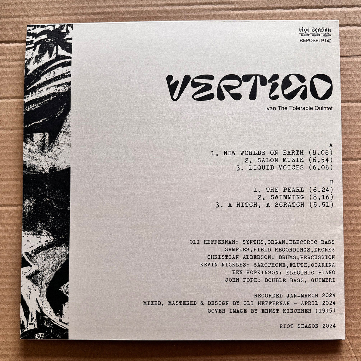 Vertigo | IVAN THE TOLERABLE QUINTET | Riot Season Records