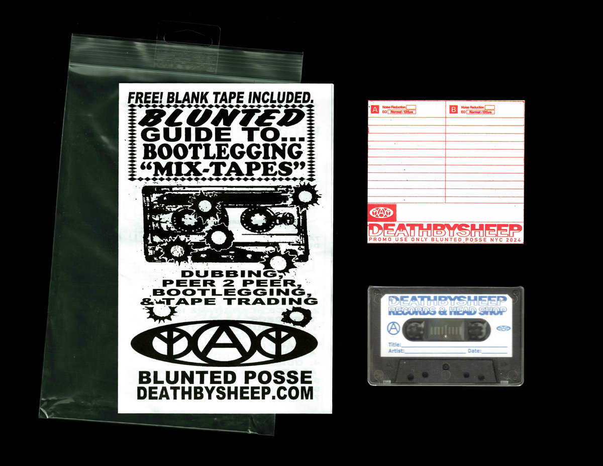 BLUNTED GUIDE TO... BOOTLEGGING "MIX-TAPES" ZINE | DEATHBYSHEEP RECORDS