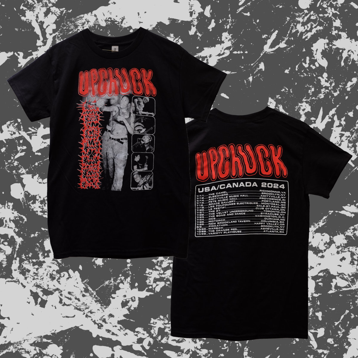 Upchuck Summer Tour 2024 Shirt | Upchuck