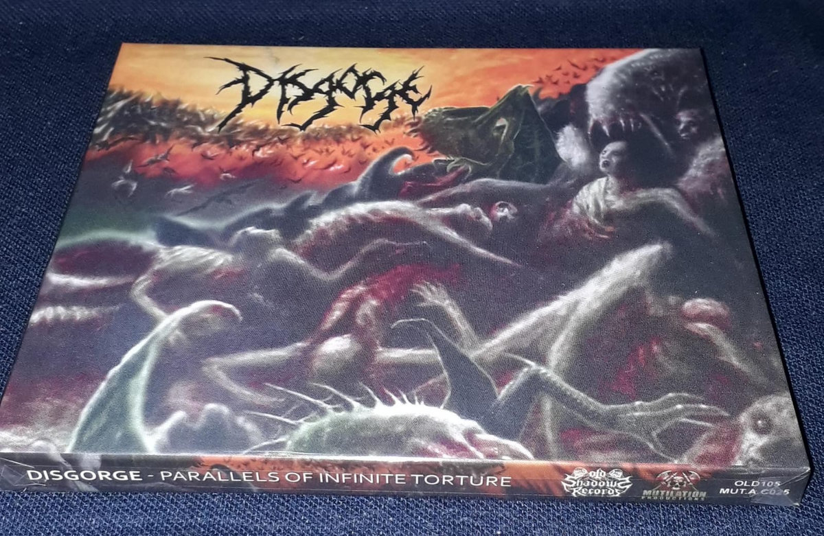 DISGORGE: Parallels Of Infinite Torture - CD. 2024 | Cemiterio Records