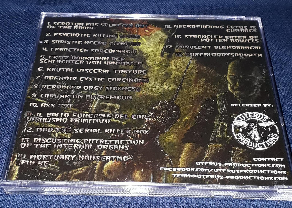 DEAD FETUS COLLECTION: Sadistic Necro Chamber – CD | Rotten Foetus Records
