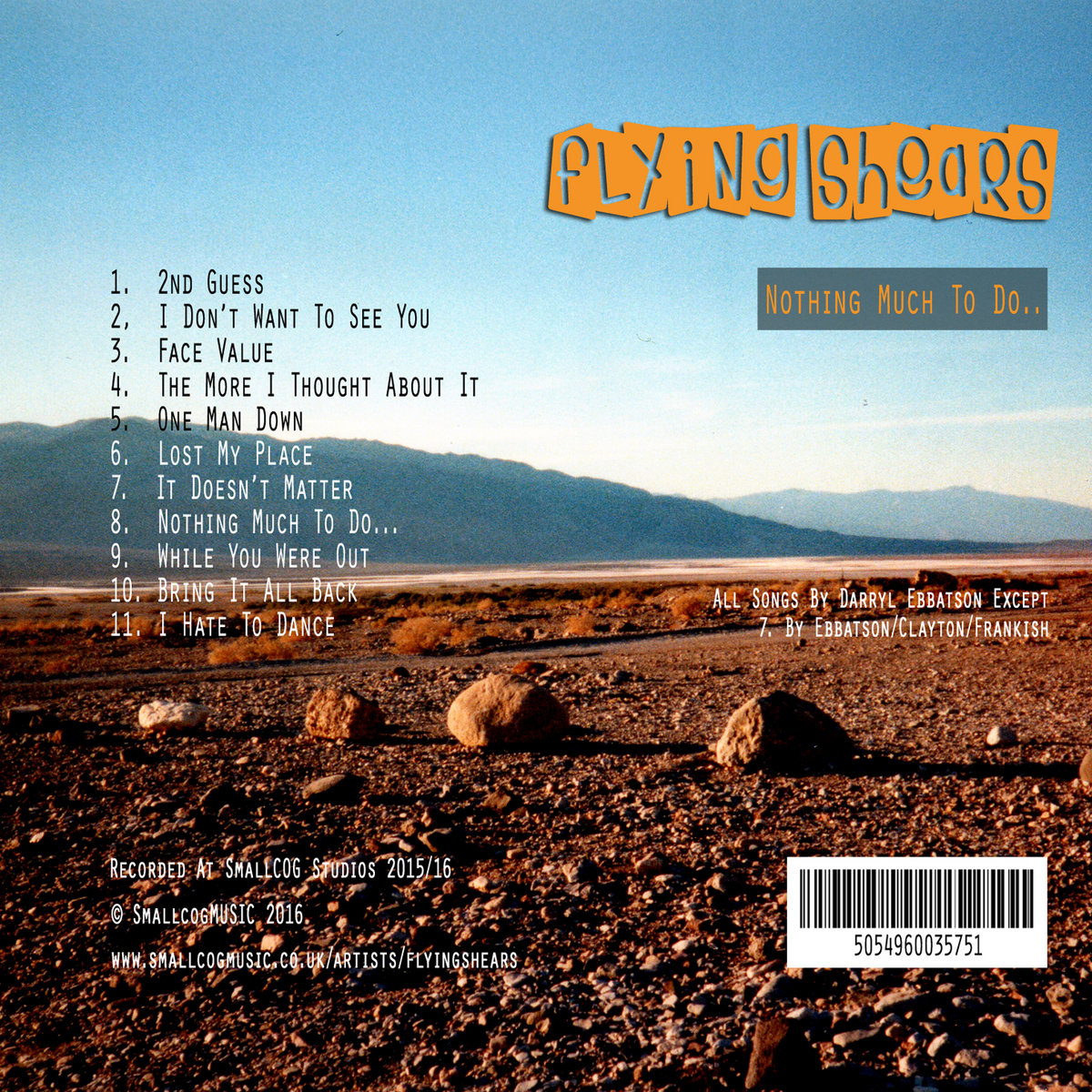 Nothing Much To Do.. | Flying Shears | smallCogMUSIC