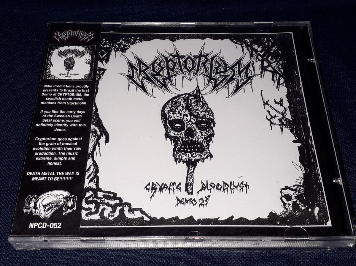 CRYPTORIUM: Cryptic Bloodlust - CD | Rotten Foetus Records