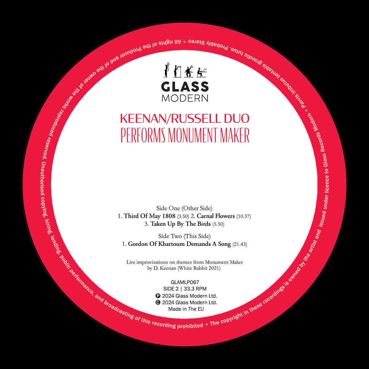 Performs Monument Maker | Keenan/Russell Duo | Glass Modern