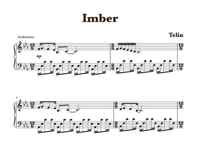 Imber Sheet Music | Telin