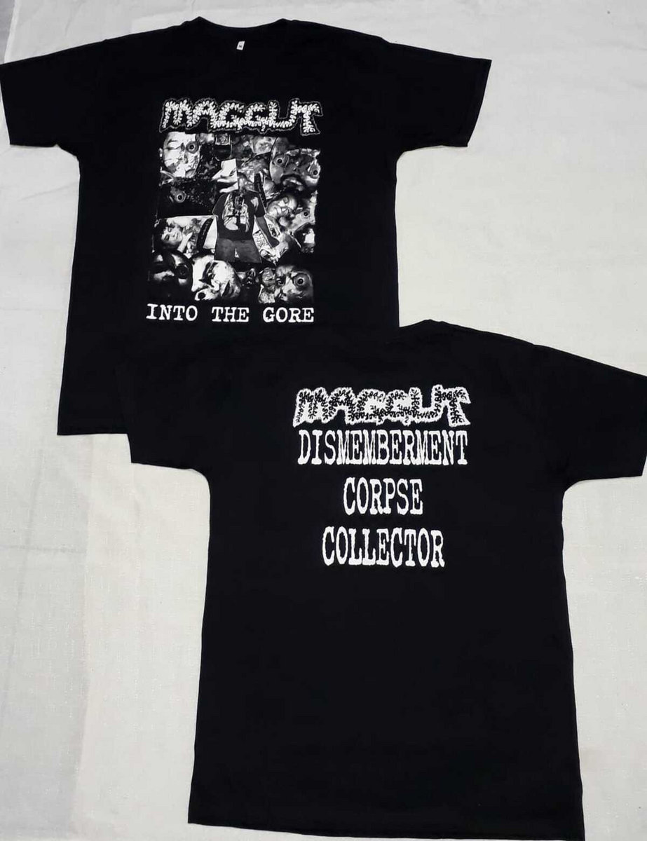 MAGGUT: Into the Gore - Black T-shirt | Cemiterio Records