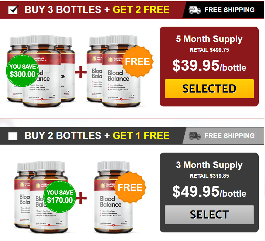 Guardian Botanicals Blood Balance Canada - 100% Pure With Natural ...