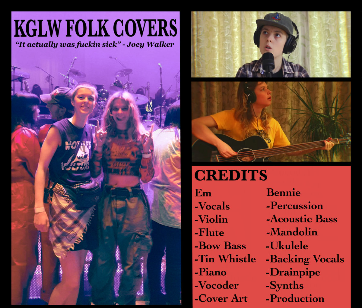 KGLW - Folk Covers | Stacker/Em and Bennie, King Gizzard and the Lizard ...