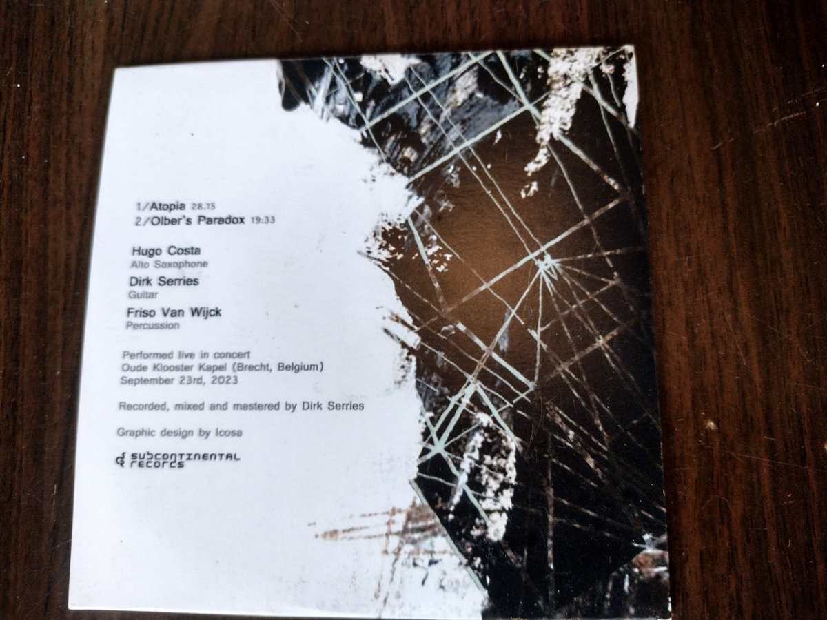 Live at Oude Klooster Kapel Brecht (Subcontinental Records) Hugo Costa ...