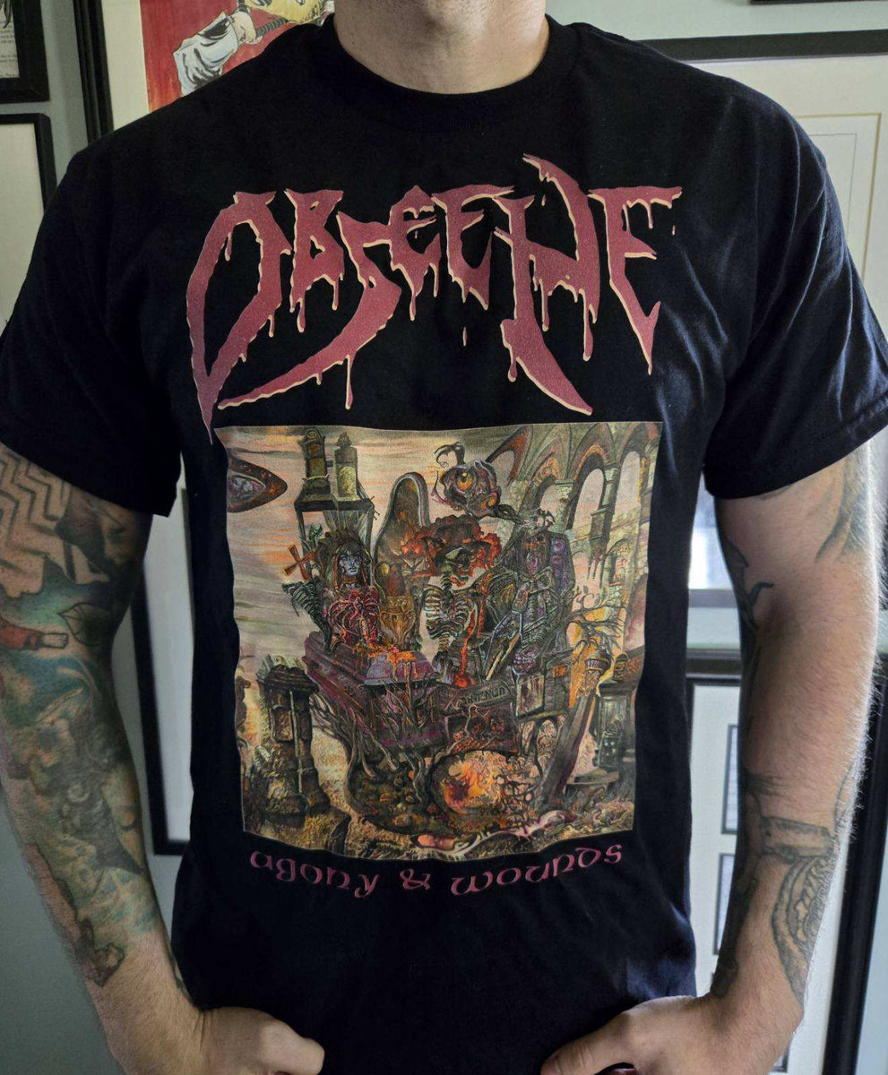 Agony & Wounds T-shirt | Obscene