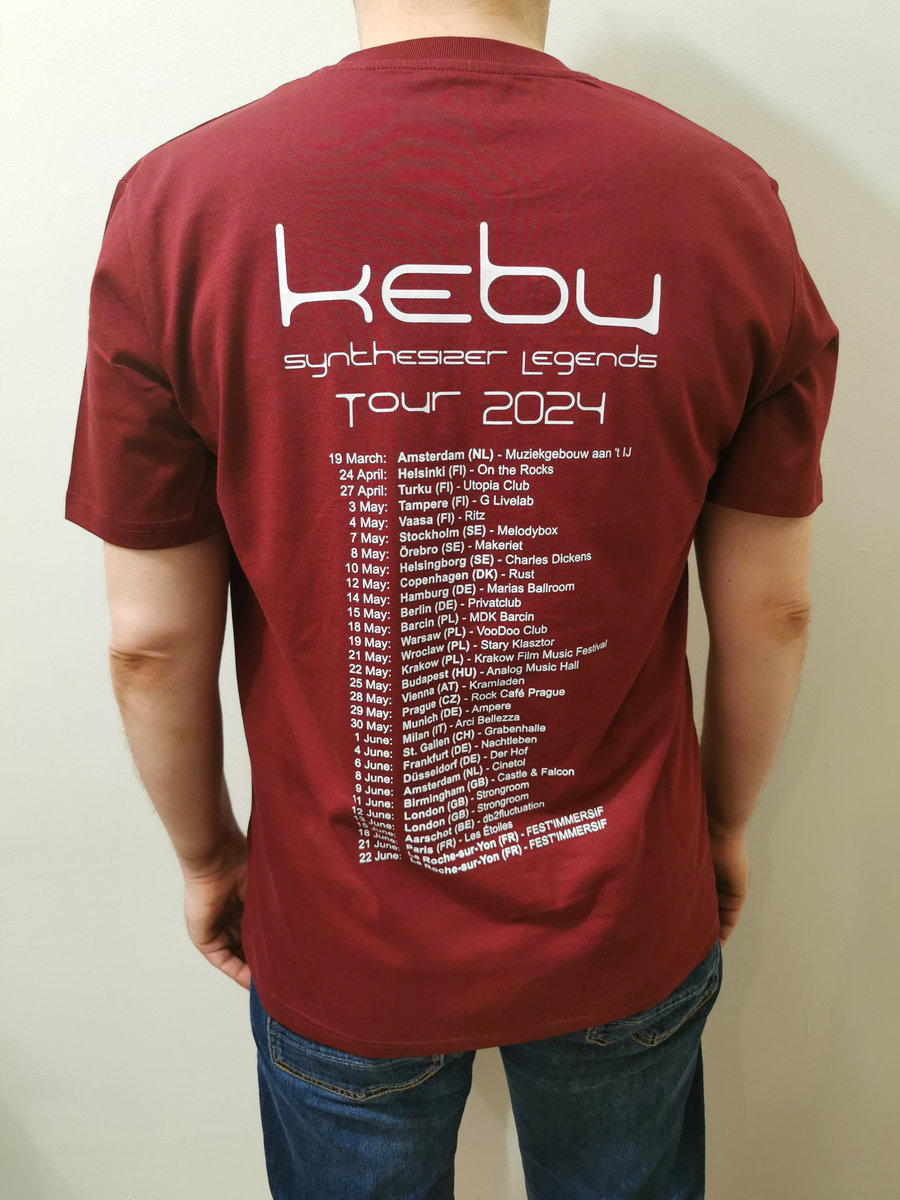 Synthesizer Legends Tour 2024 t-shirt (LIMITED EDITION) | Kebu