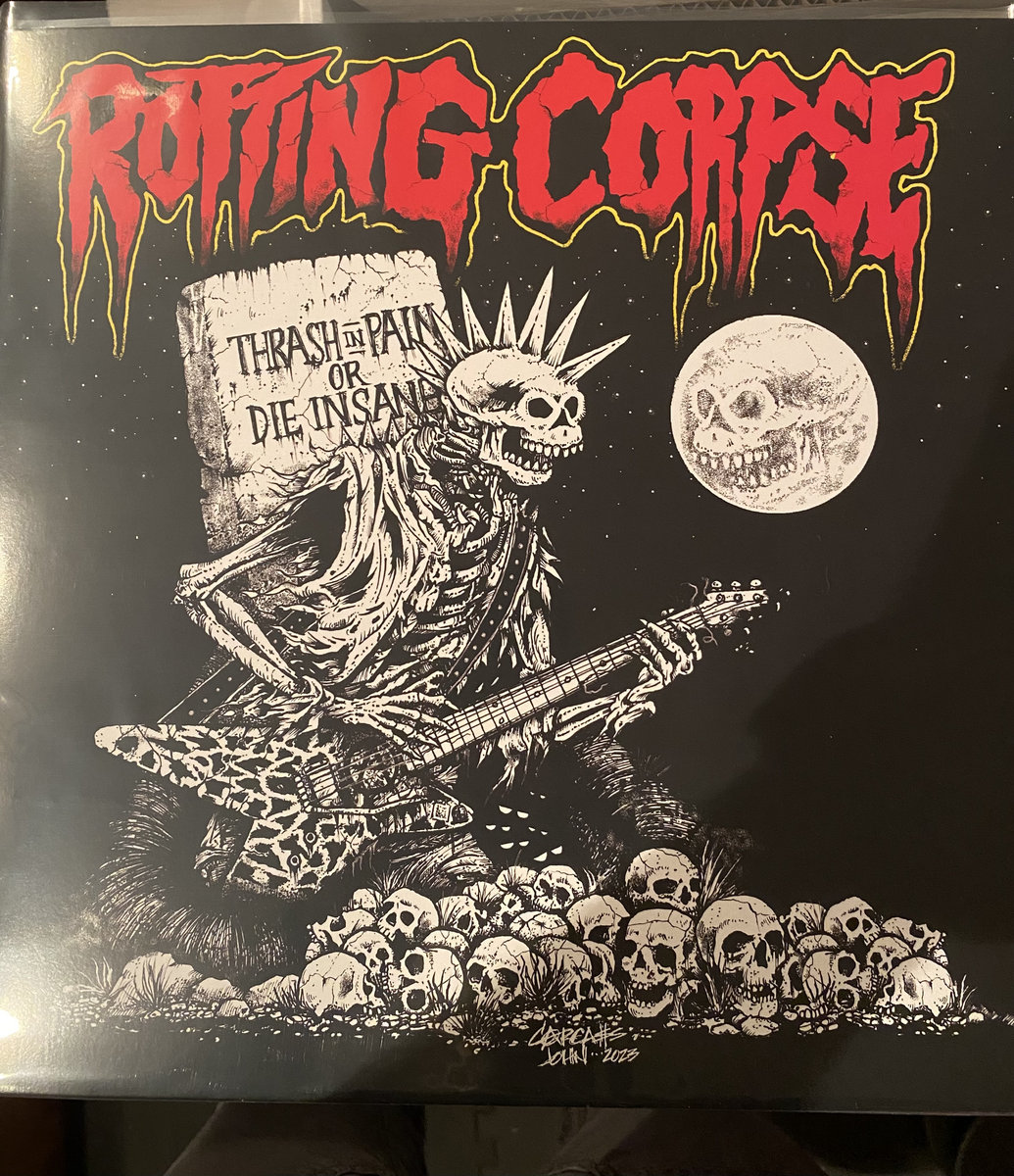 Rotting Corpse “thrash in pain or die insane” LP | RFL RECORDS