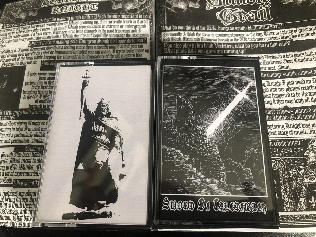 July Bundle - Hyrde + Sword Of Caledfwlch + Mini Zine | Nocturnal Curse ...