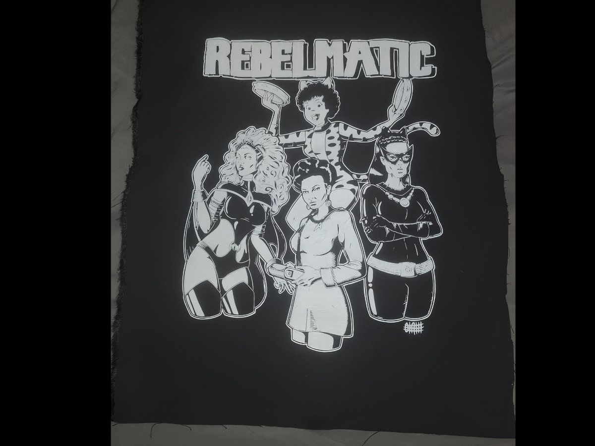 Bad Ass Active Back Patch | RebelMatic