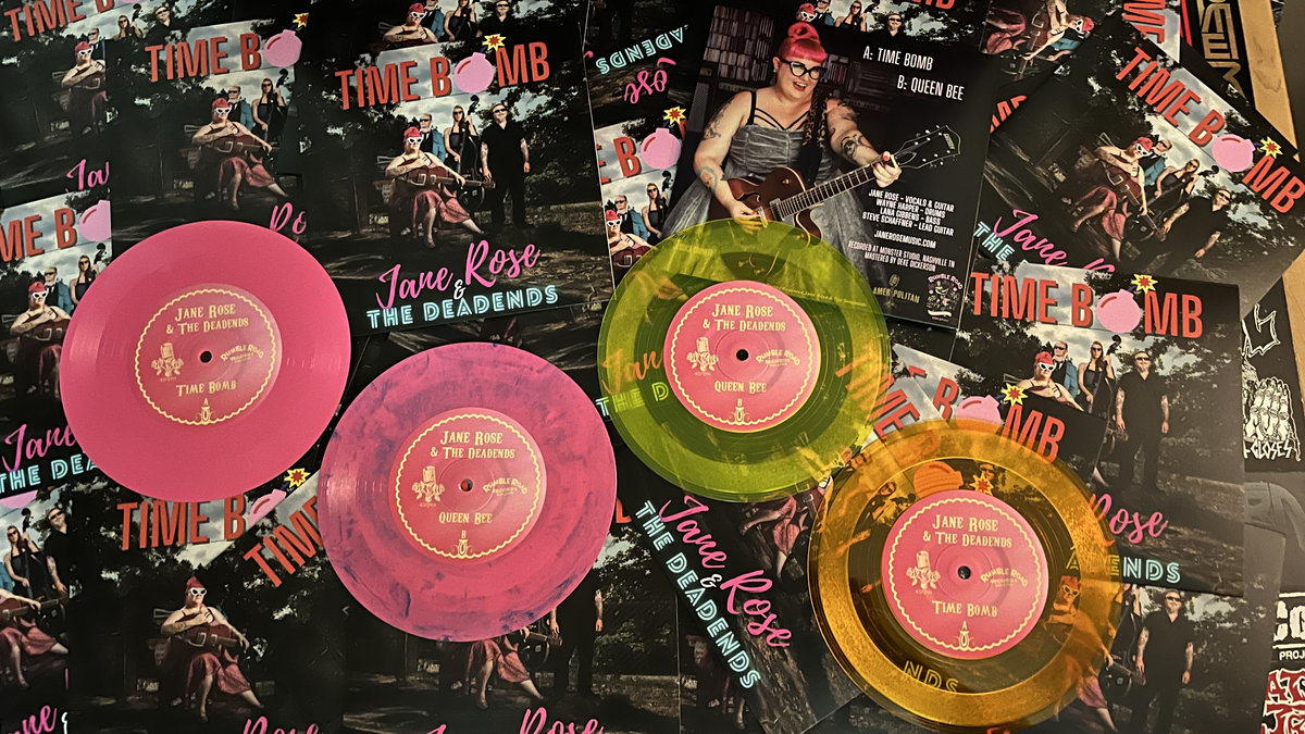 Time Bomb (EP) | Jane Rose & The Deadends | Rumble Road Records