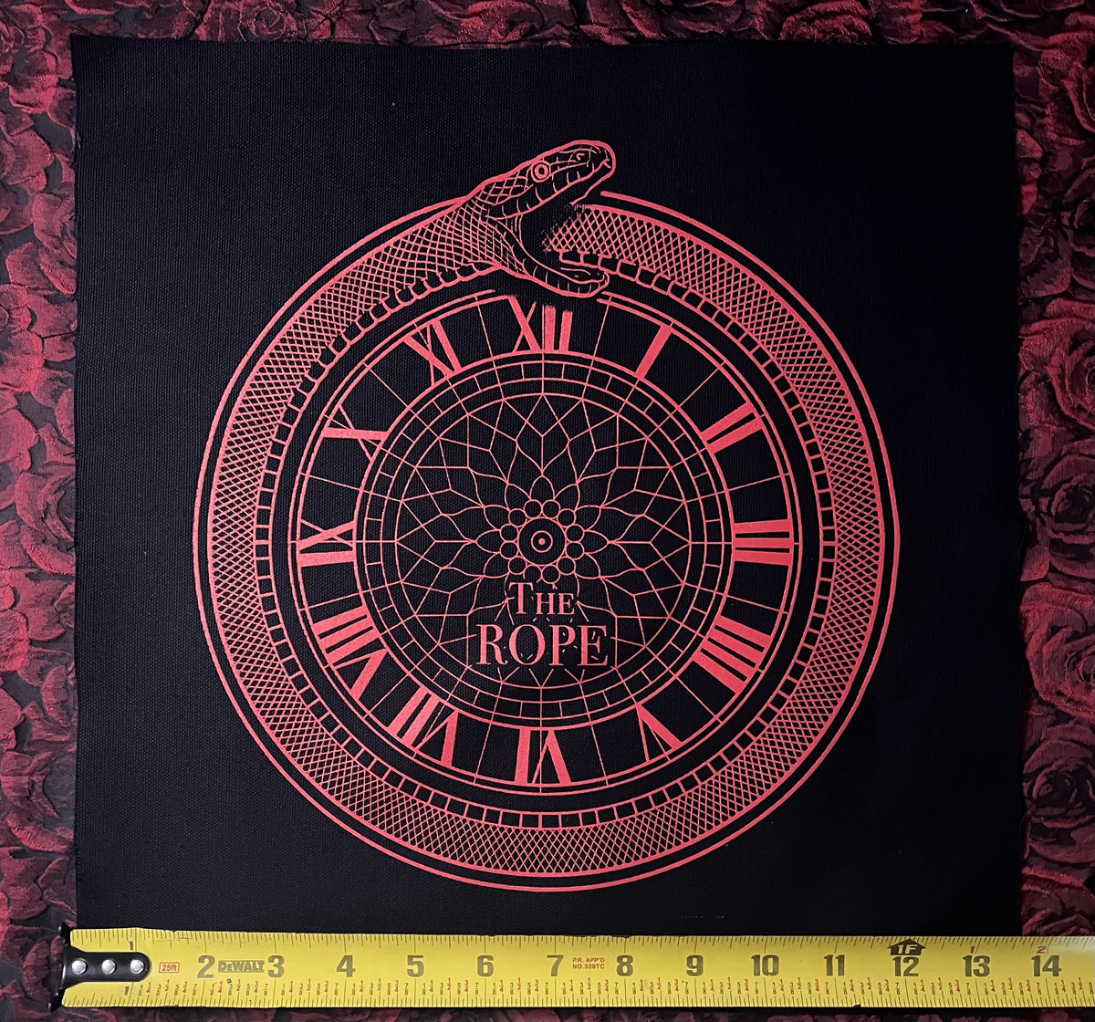 Ouroboros (red) Back Patch | The Rope