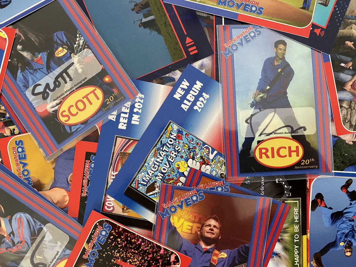 Movers Trading Card Packs - 12 cards | Imagination Movers
