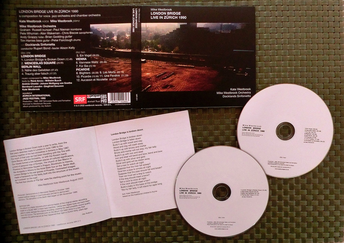London Bridge Live in Zűrich 1990 (double album) | Mike Westbrook ...