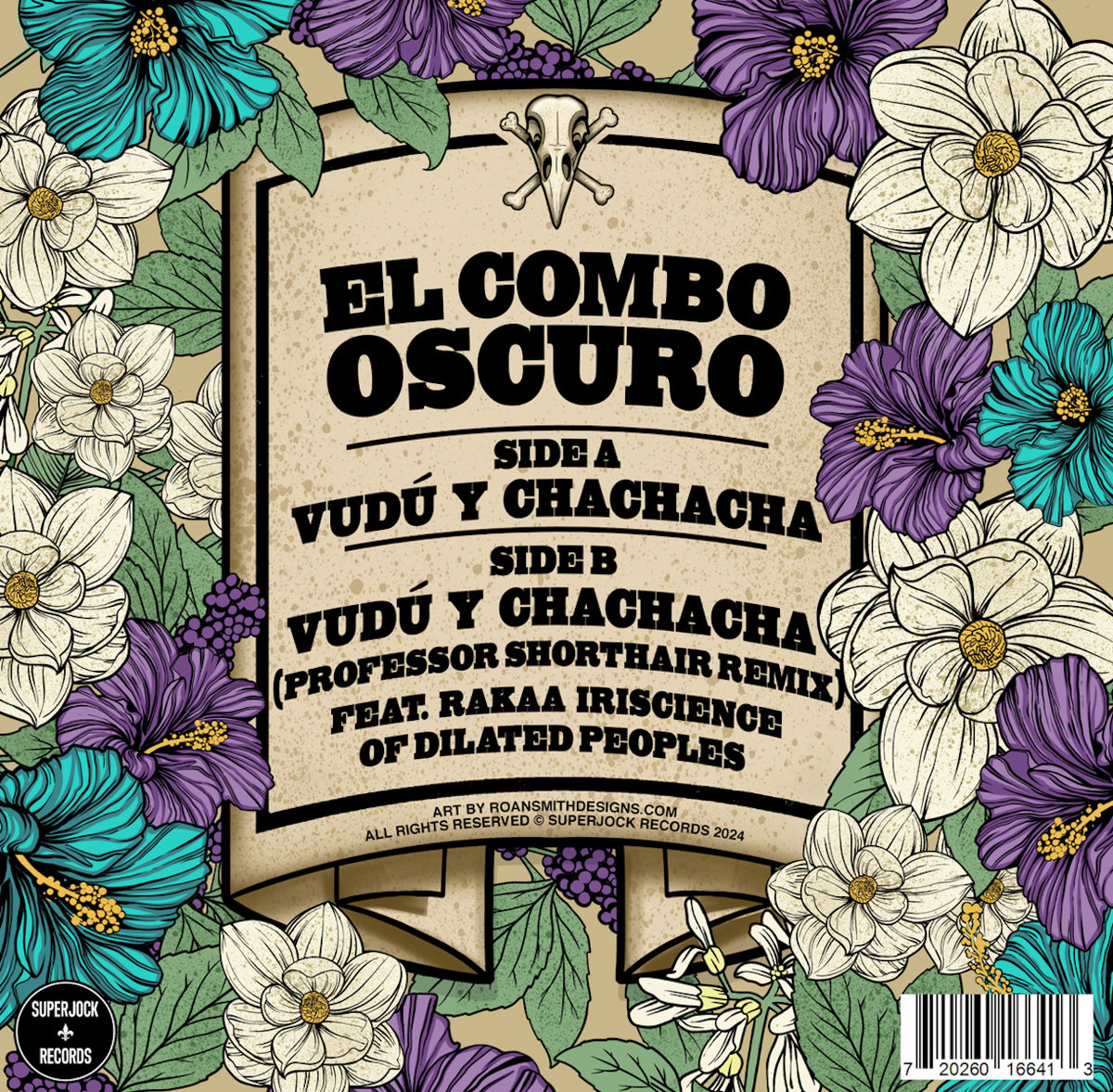 Vudú y Chachacha b/w Vudú y Chachacha (Professor Shorthair Remix) ft. Rakaa Iriscience (Dilated ...