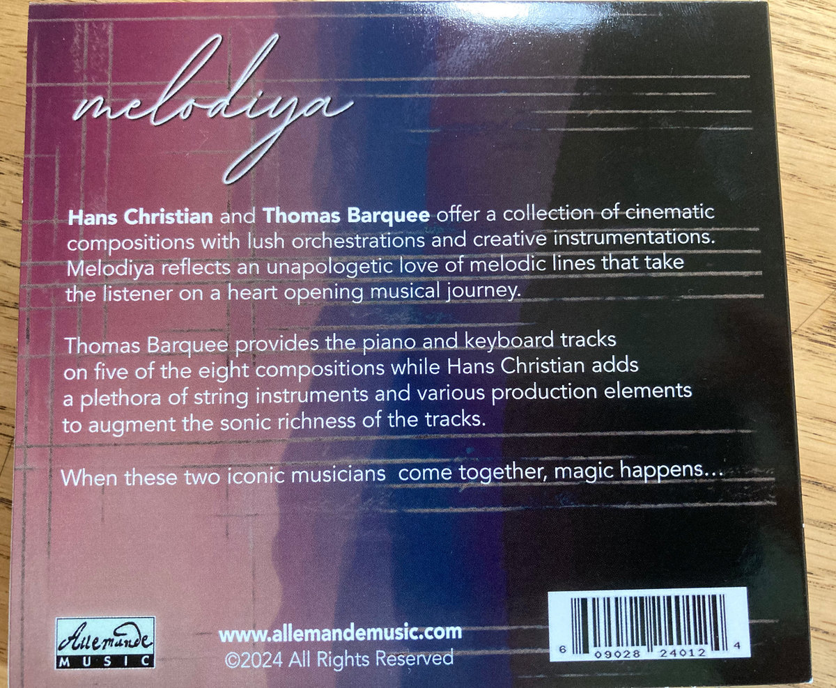 MELODIYA | Hans Christian, Thomas Barquee | Hans Christian