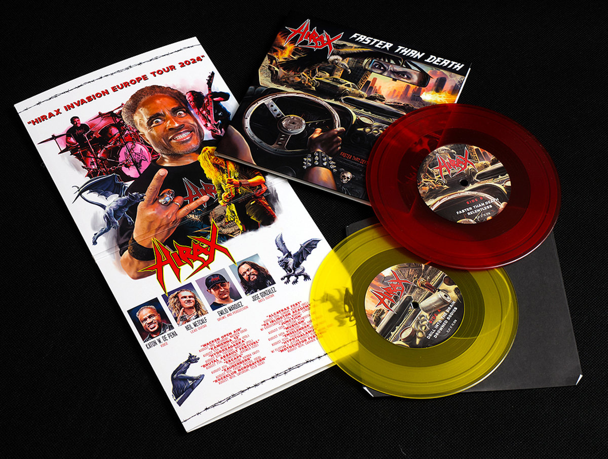 Faster Than Death (EP) | HIRAX | Doomentia Records