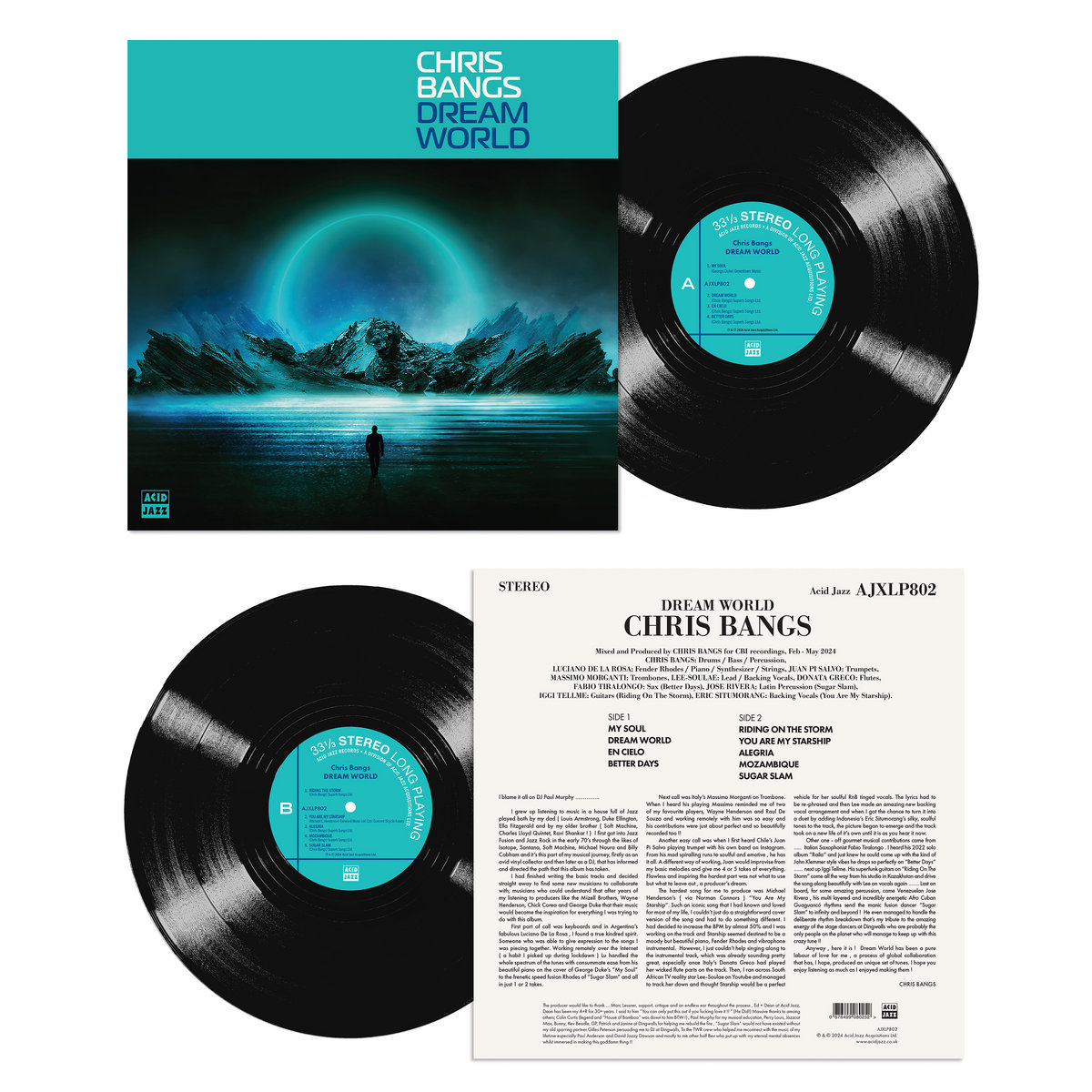 Chris Bangs - 'Dream World' | Chris Bangs | Acid Jazz Records