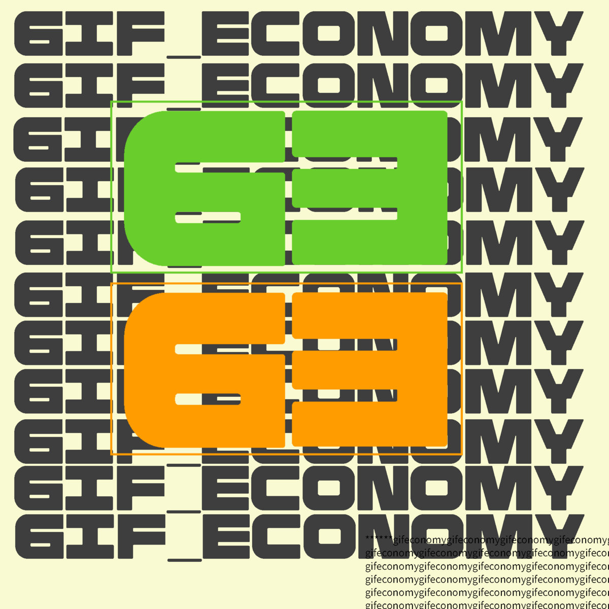 GIF Economy Collectible Sticker | GIF Economy Records