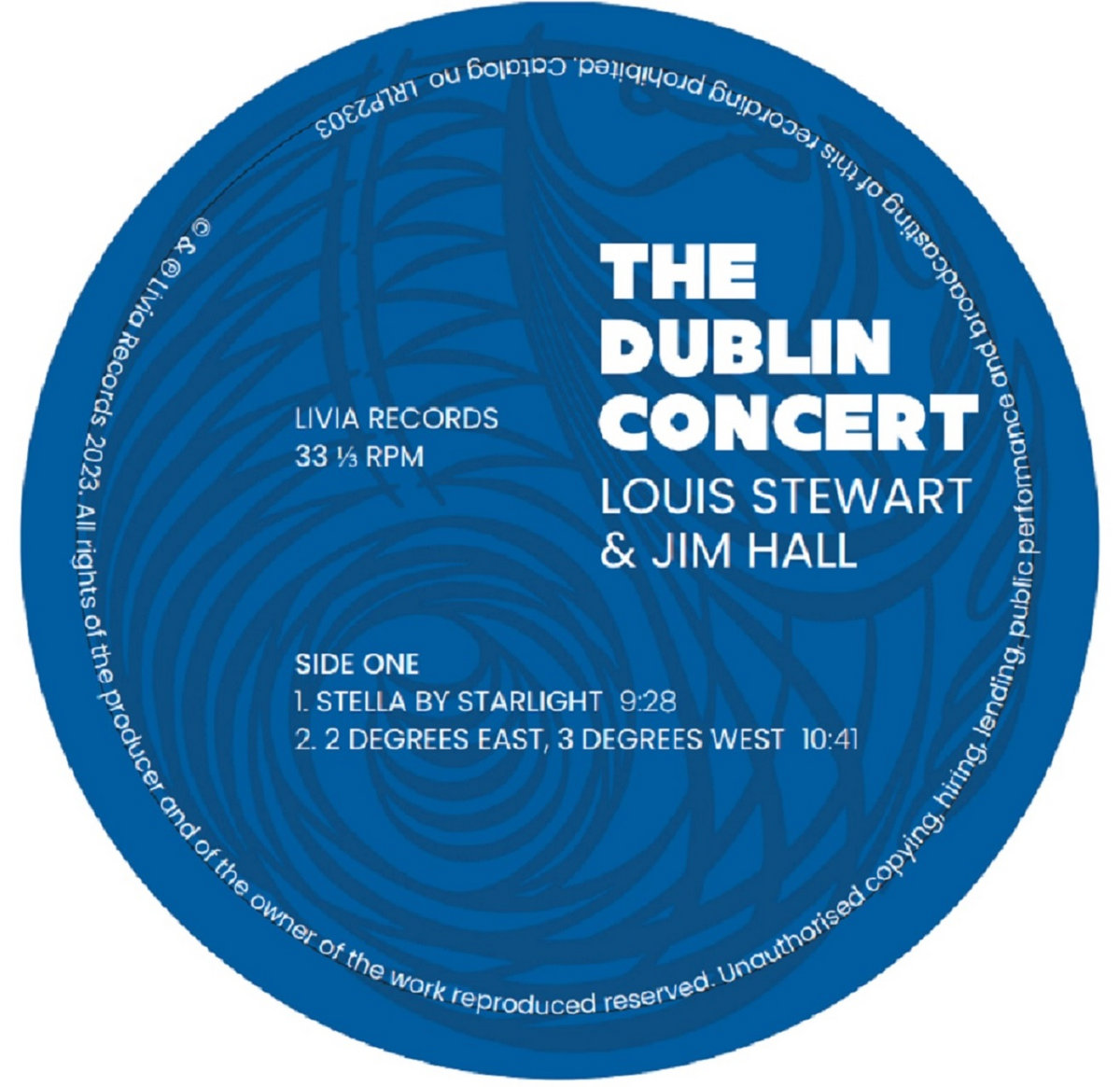 The Dublin Concert | Louis Stewart with Jim Hall | Livia Records