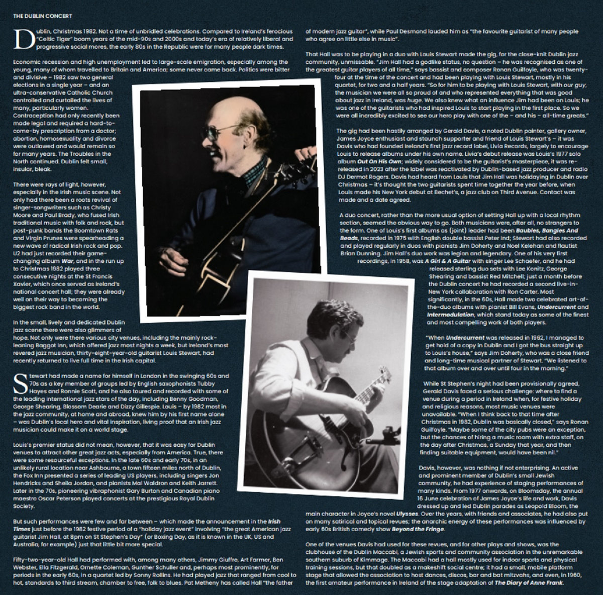 The Dublin Concert | Louis Stewart with Jim Hall | Livia Records