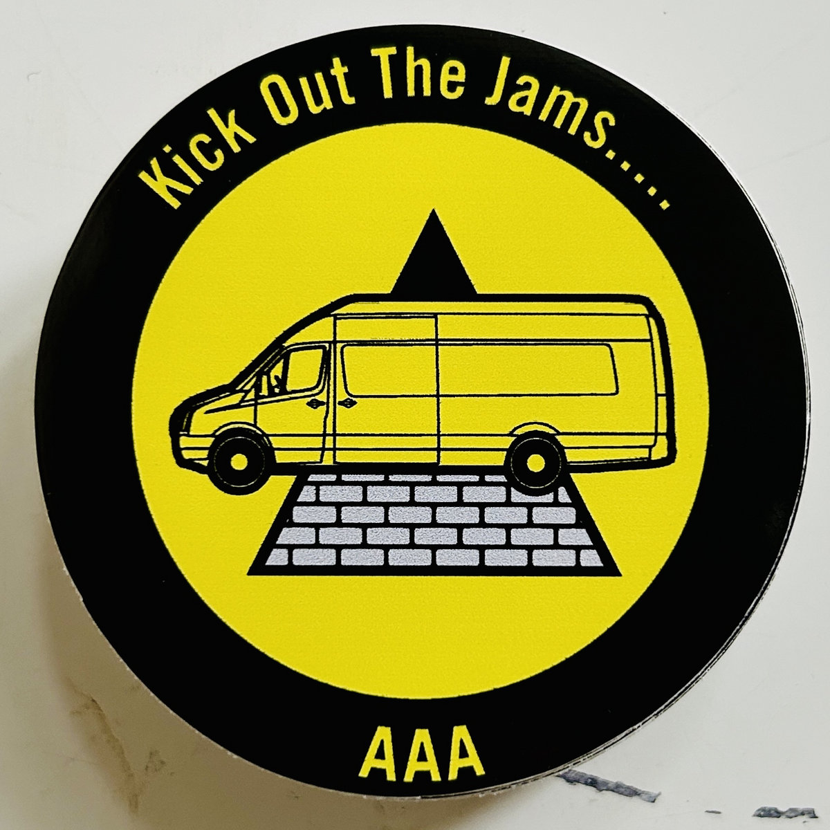 AAA - Kick Out The Jams..... - Set of 5 (Sticker) | Iron Man Records