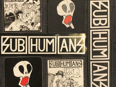 Patches and Stickers Pack | Subhumans