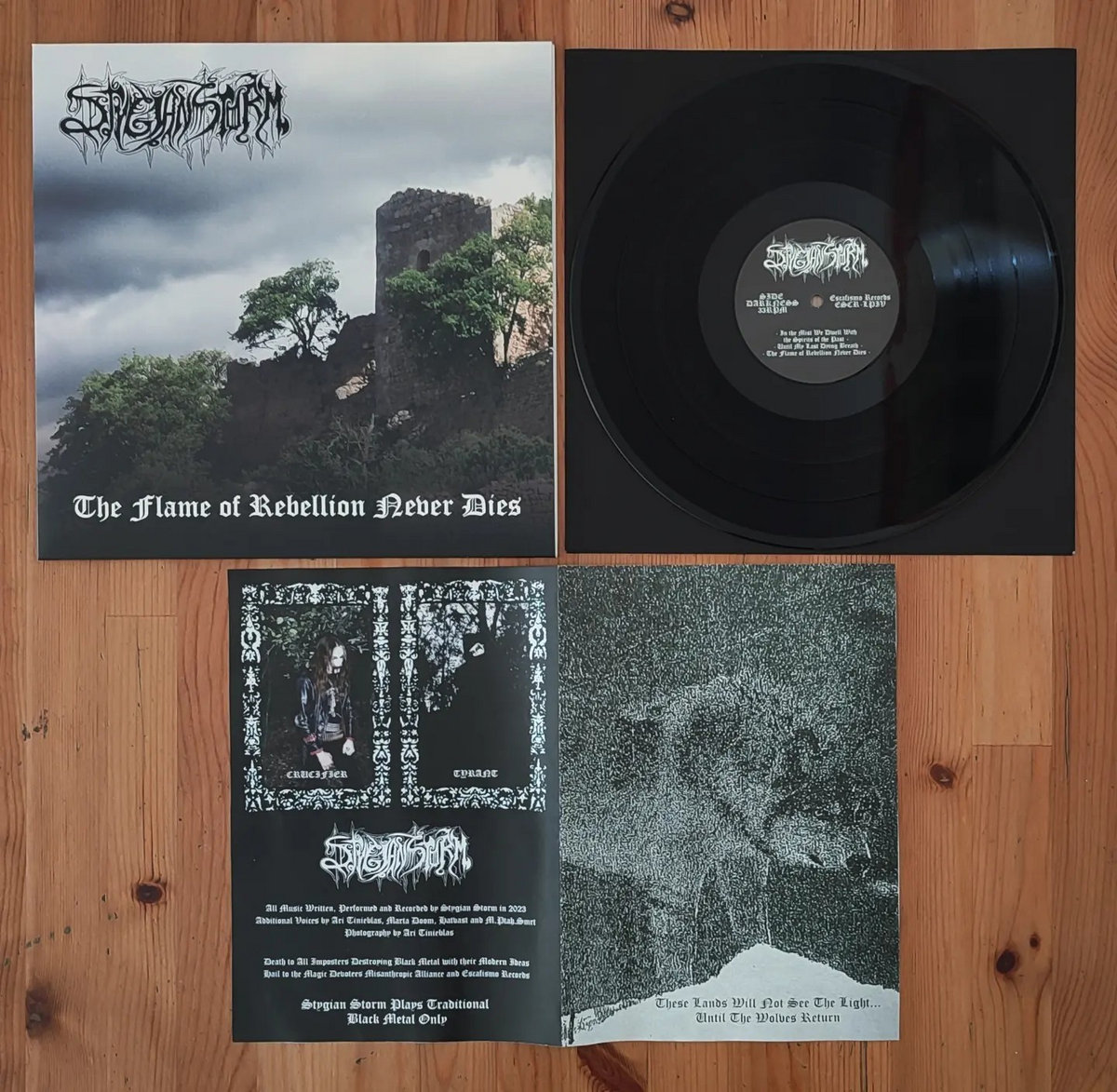 The Flame Of Rebellion Never Dies | Stygian Storm (ES) | Escafismo Records