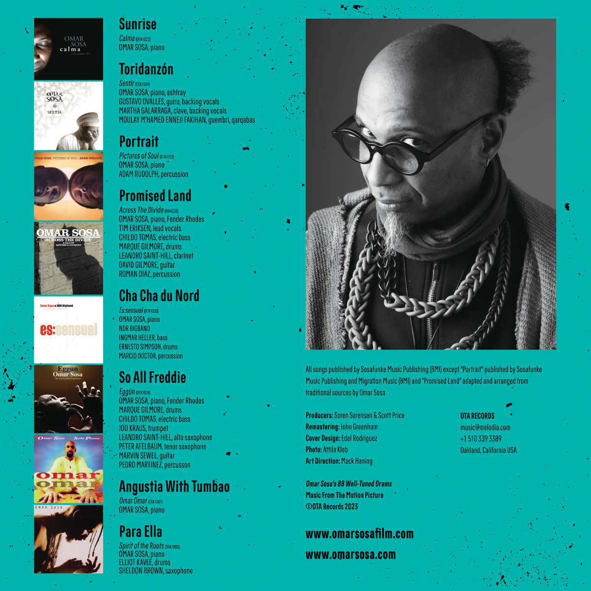 Omar Sosa's 88 Well-Tuned Drums | Omar Sosa