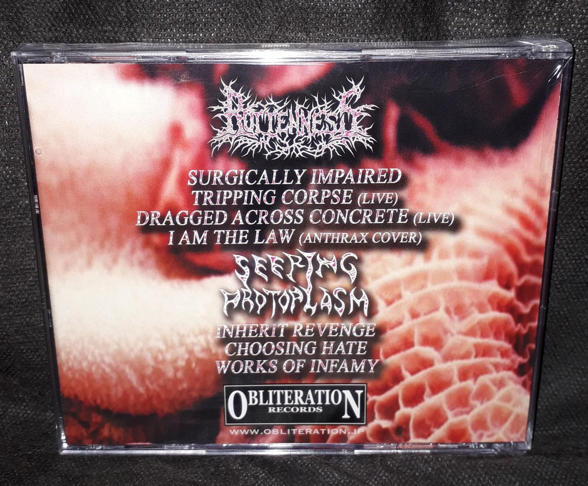 ROTTENNESS / SEEPING PROTOPLASM: Split CD | Rotten Foetus Records