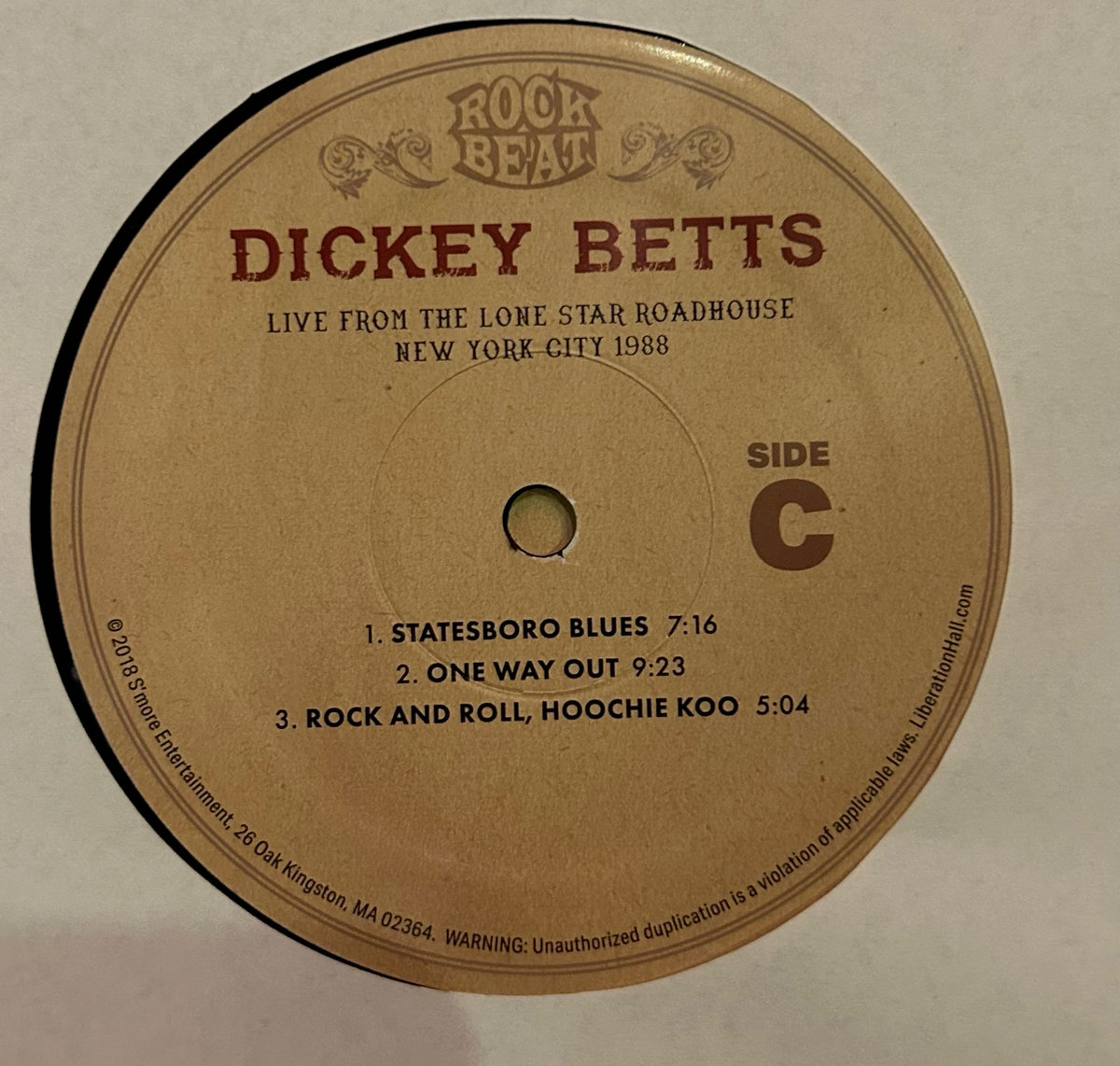 Live From The Lone Star Roadhouse NYC 1988 | Dickey Betts