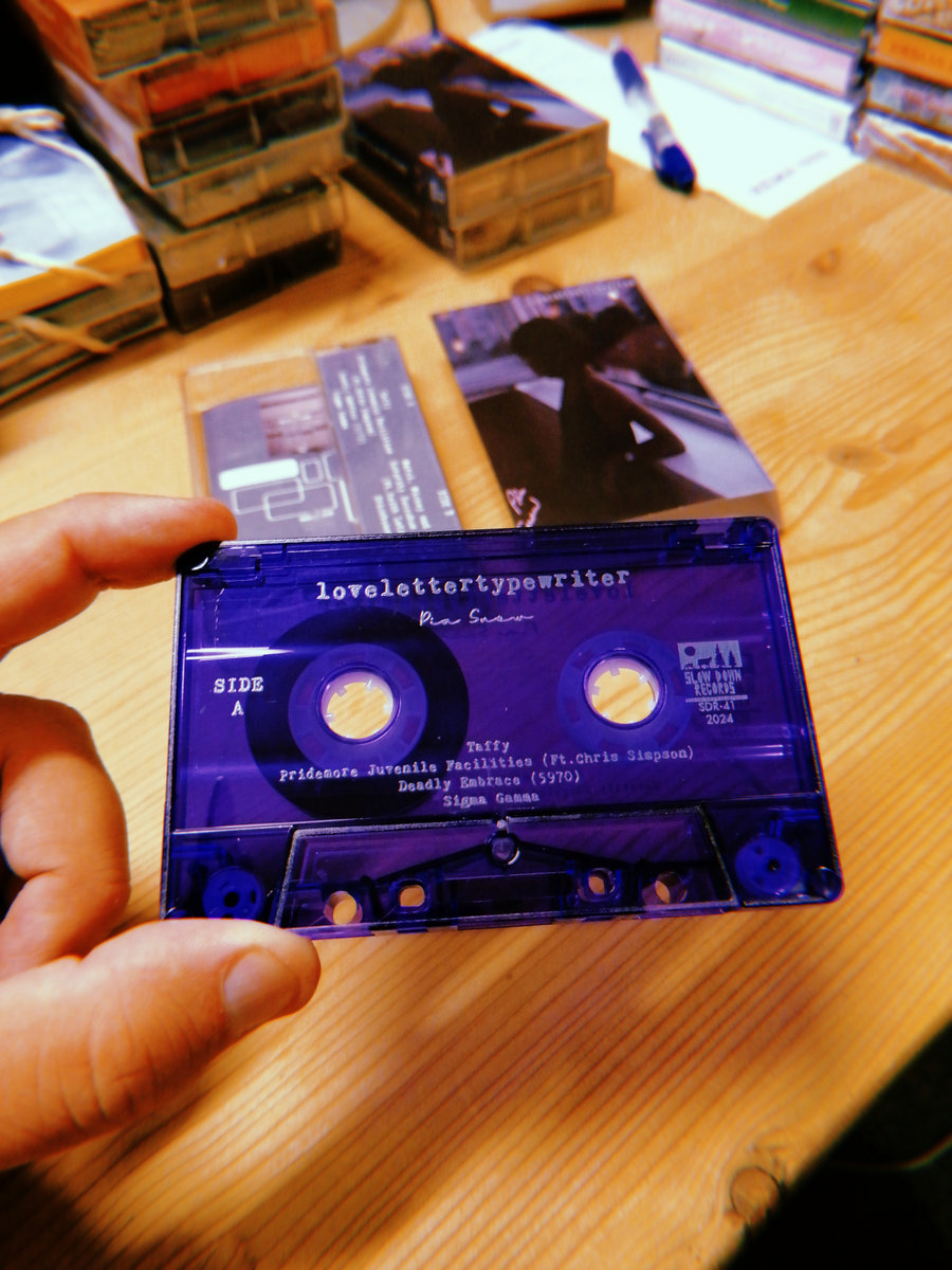 SDR-41 lovelettertypewriter - Pia Snow | Slow Down Records