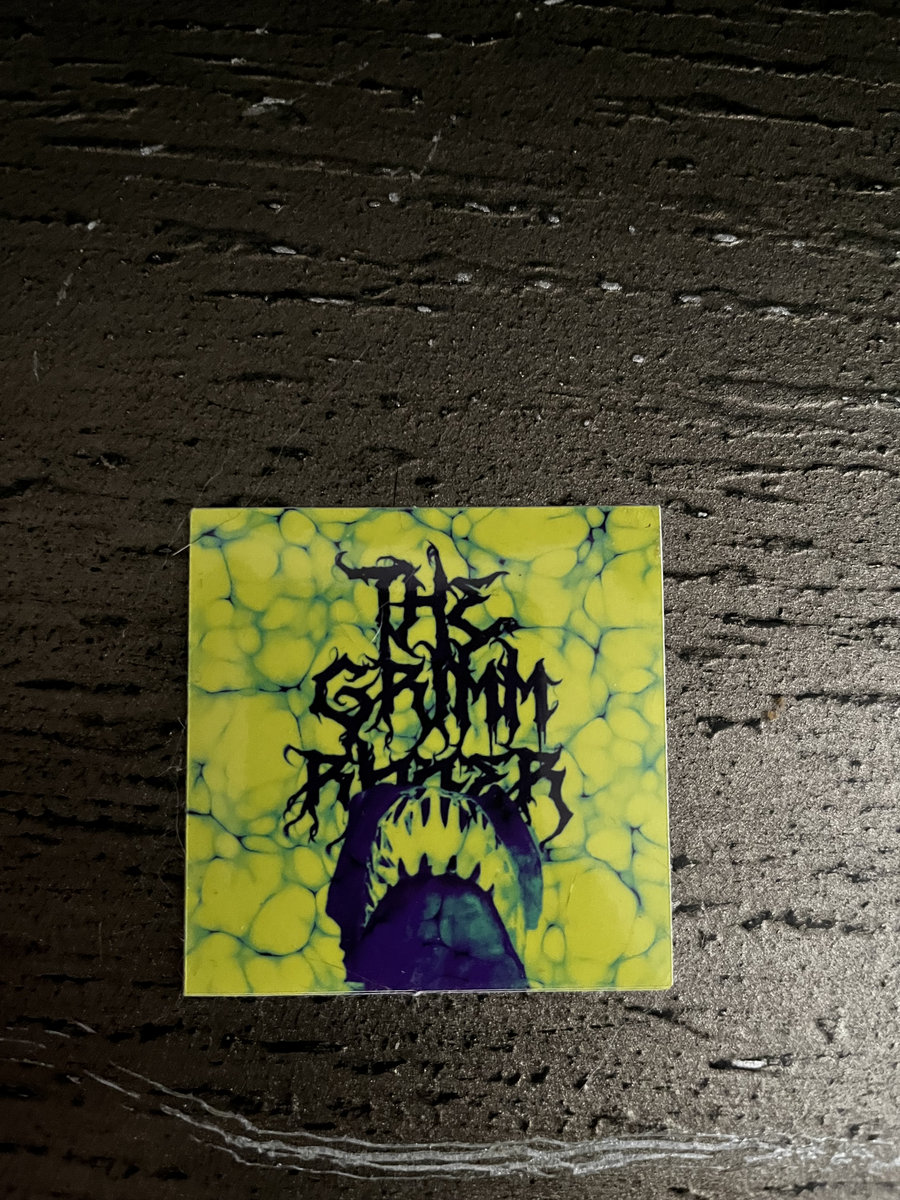 The Grimm Riffer Shark Attack Sticker | The Grimm Riffer